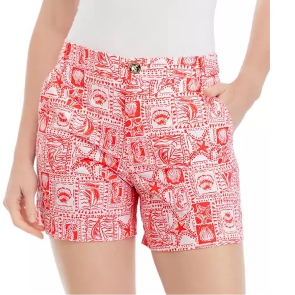 Lilly Pulitzer | Shorts | Nwt Nib Lilly Pulitzer Gretchen High Rise ...